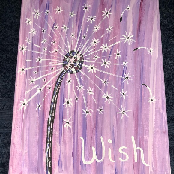 Art | Acrylic Wish Painting On 11 X 14 Canvass | Poshmark